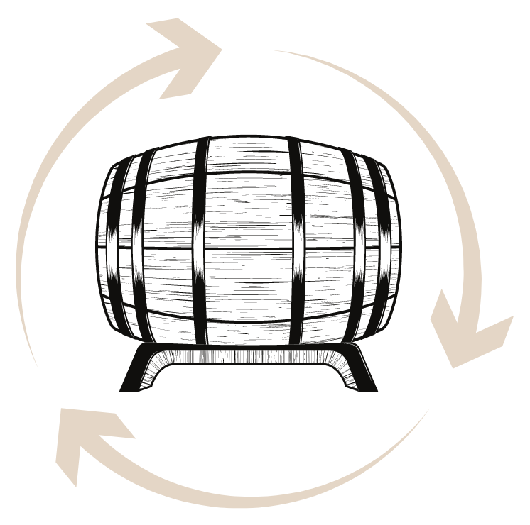 Création de barrique mange-debout en Aquitaine - Barrilaise